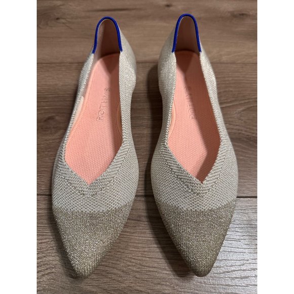 Rothy's | Shoes | Rothys The Point Diamond Metallic 49 65 | Poshmark